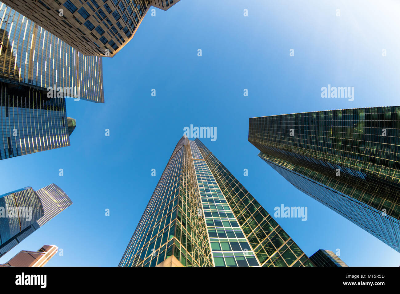 Modern commercial skyscrapers hi-res stock photography and images - Alamy