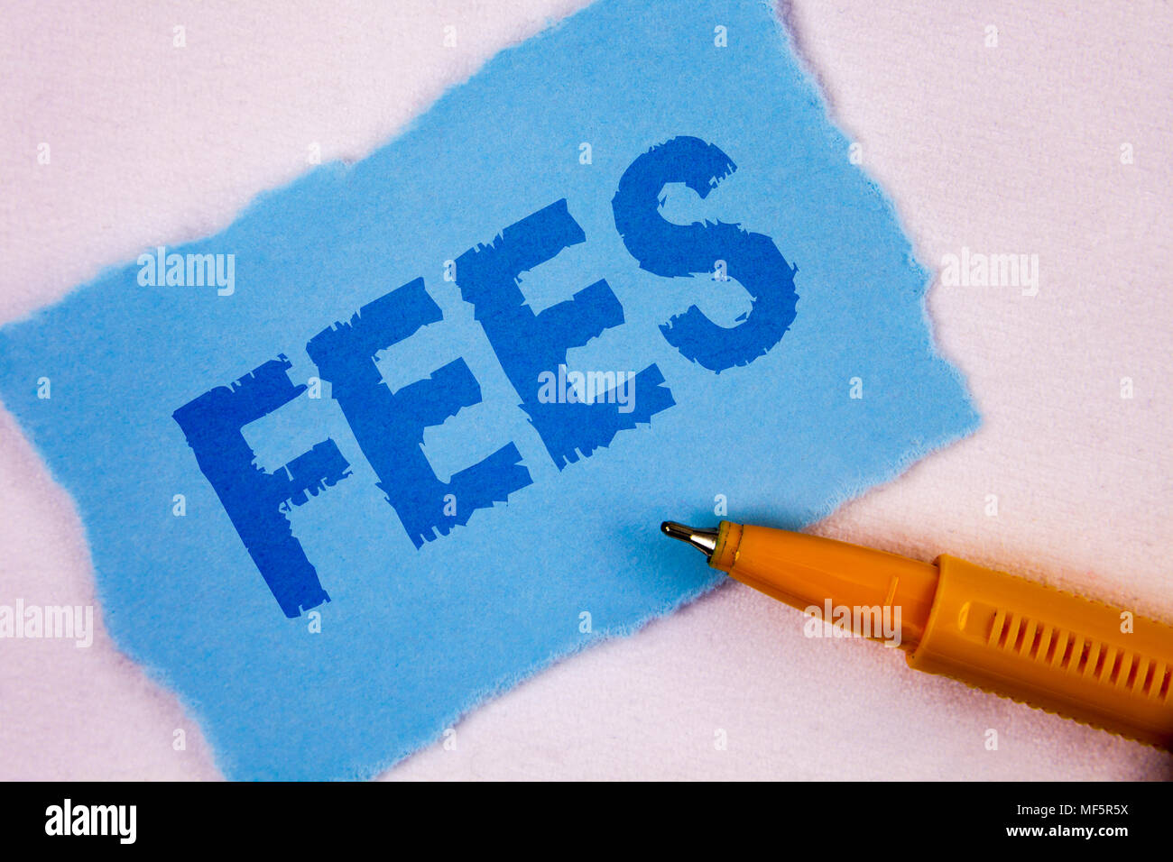 Text sign showing Fees. Conceptual photo Online creative agency charges ...