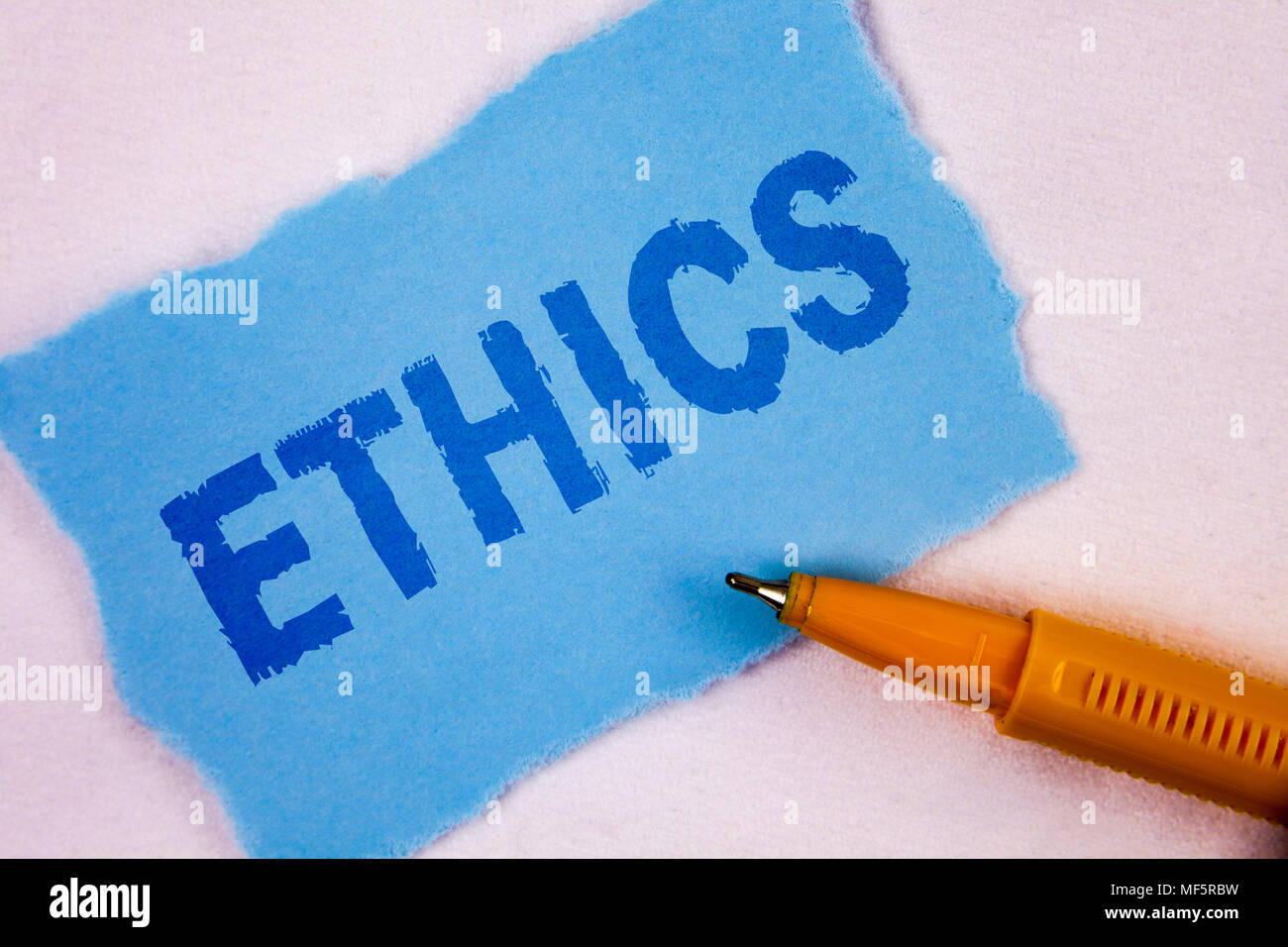 Text sign showing Ethics. Conceptual photo Maintaining equality balance ...