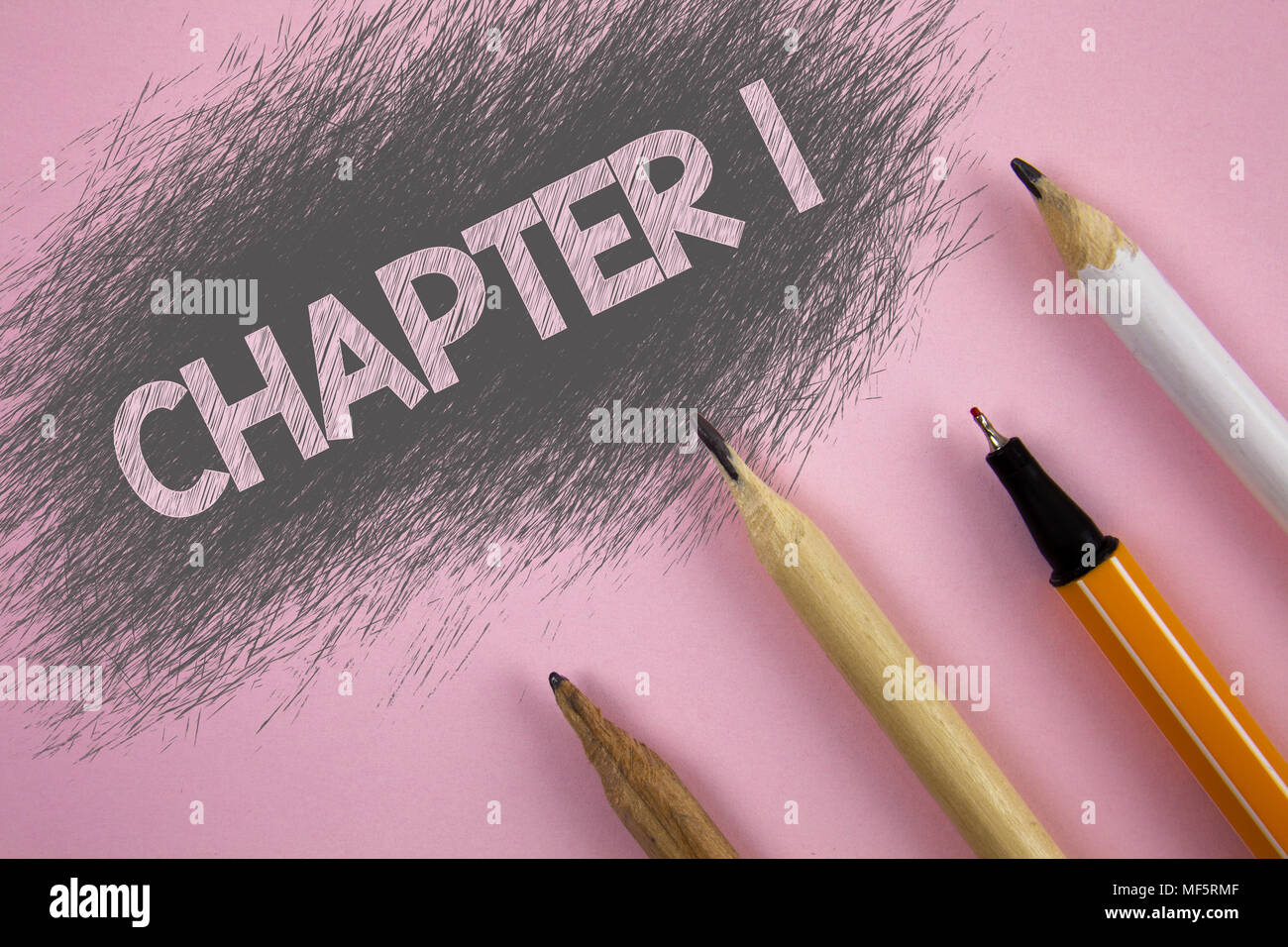 Text sign showing Chapter 1. Conceptual photo Starting something new or ...