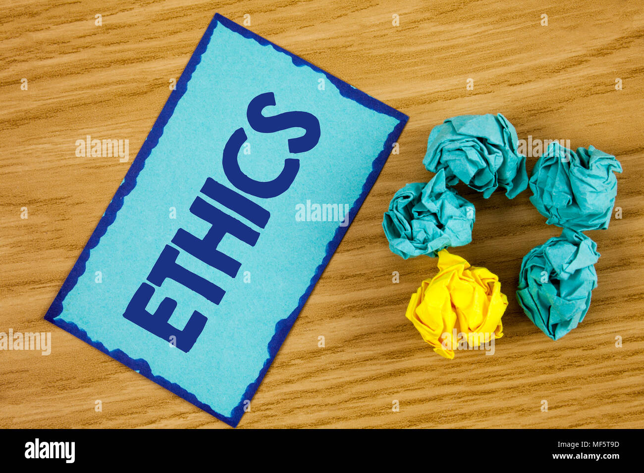 Word writing text Ethics. Business concept for Maintaining equality ...