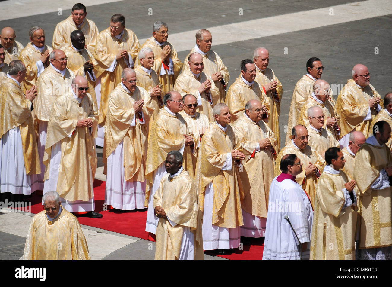 Beatification of Pope John Paul II on St. Peter's Square listed World Heritage by UNESCO in ...