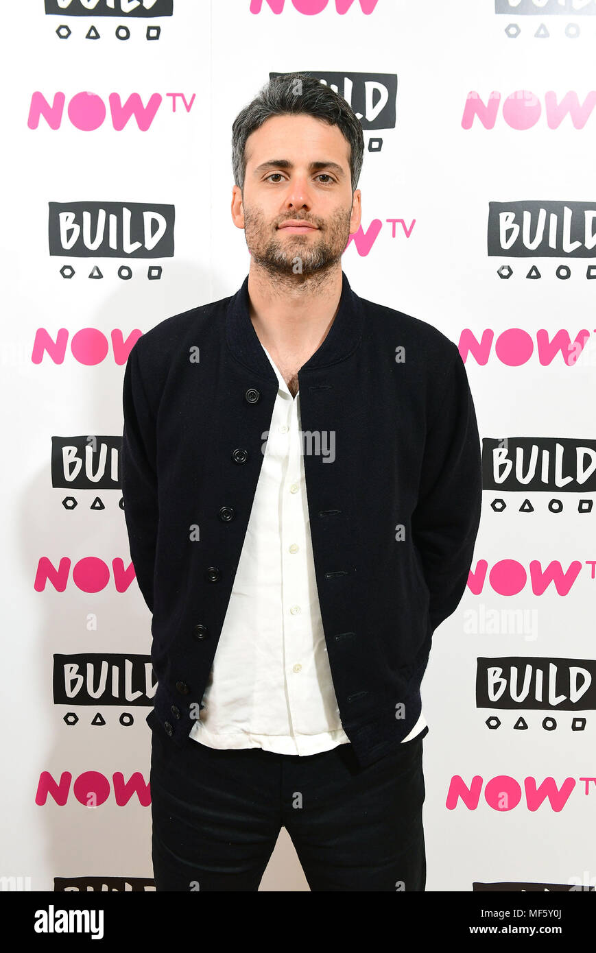 Freddie Cowan of The Vaccines during a BUILD event in London Stock ...