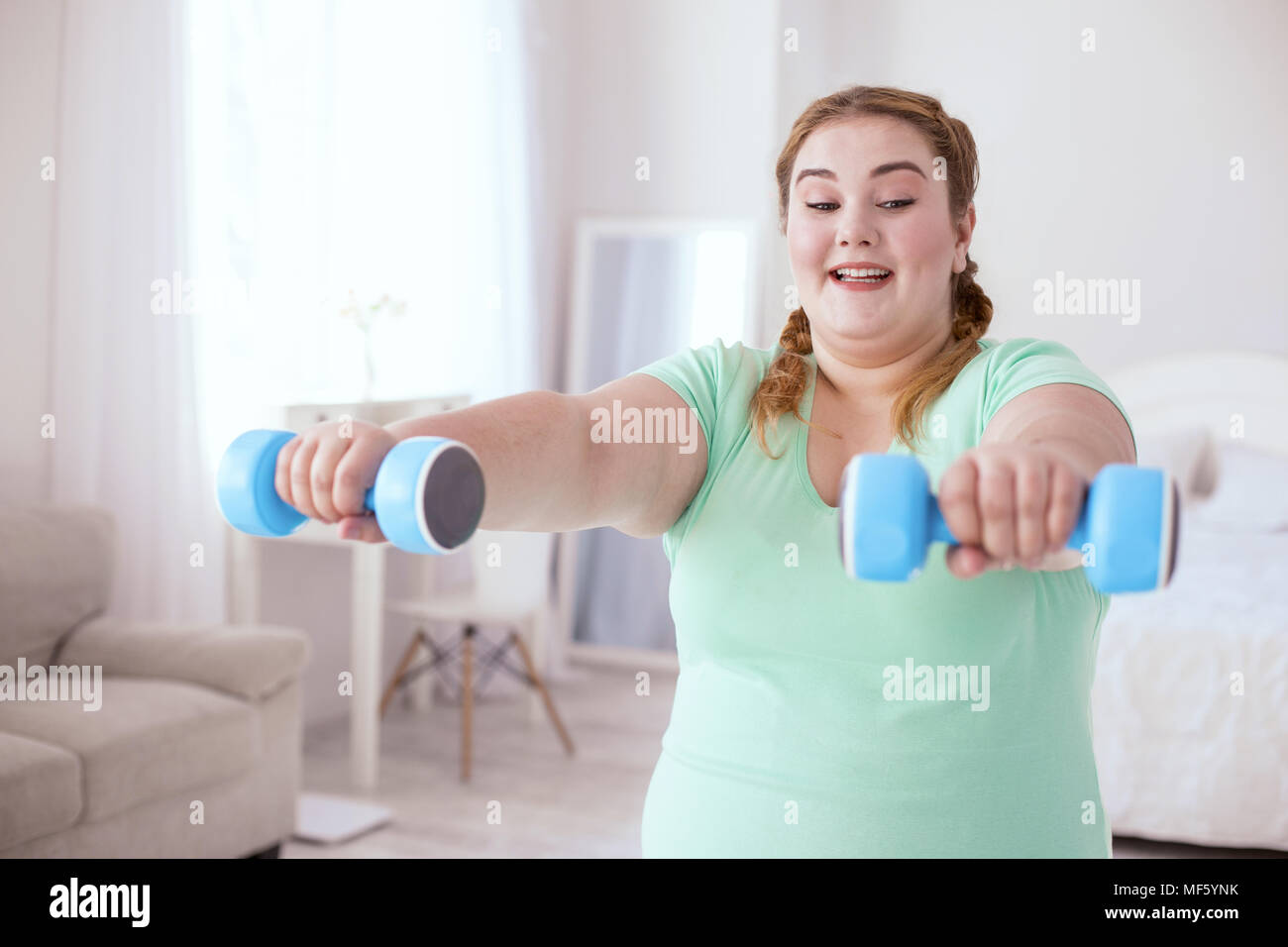 Muscle development exercises hi-res stock photography and images - Alamy