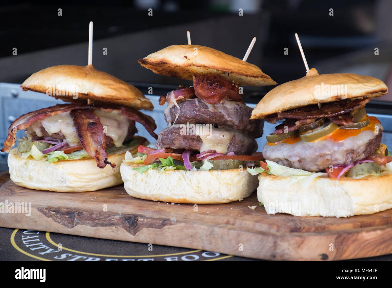 Burger baps hi-res stock photography and images - Alamy