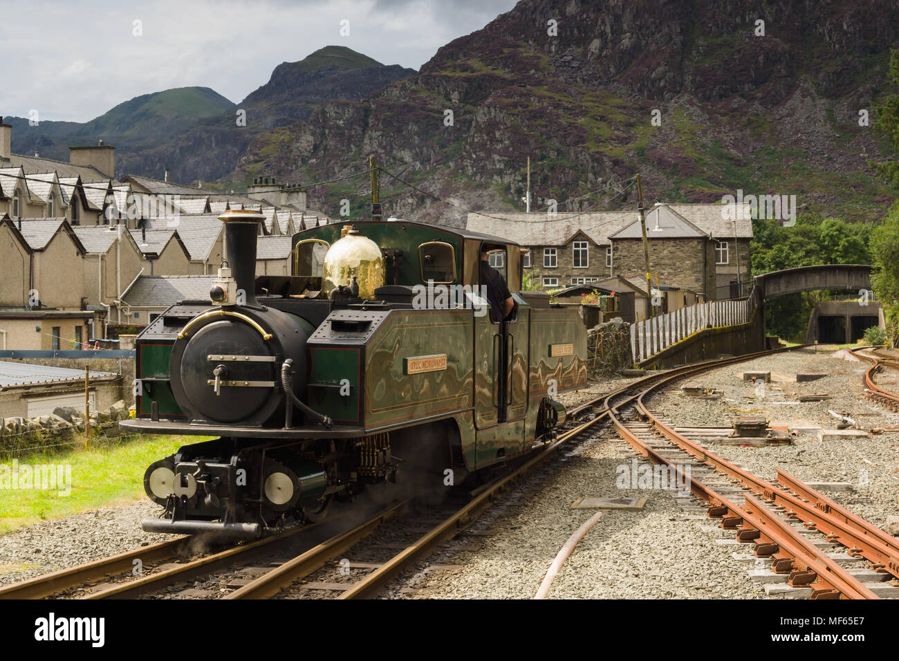 Ffestiniog railway double fairlie steam hi-res stock photography and ...