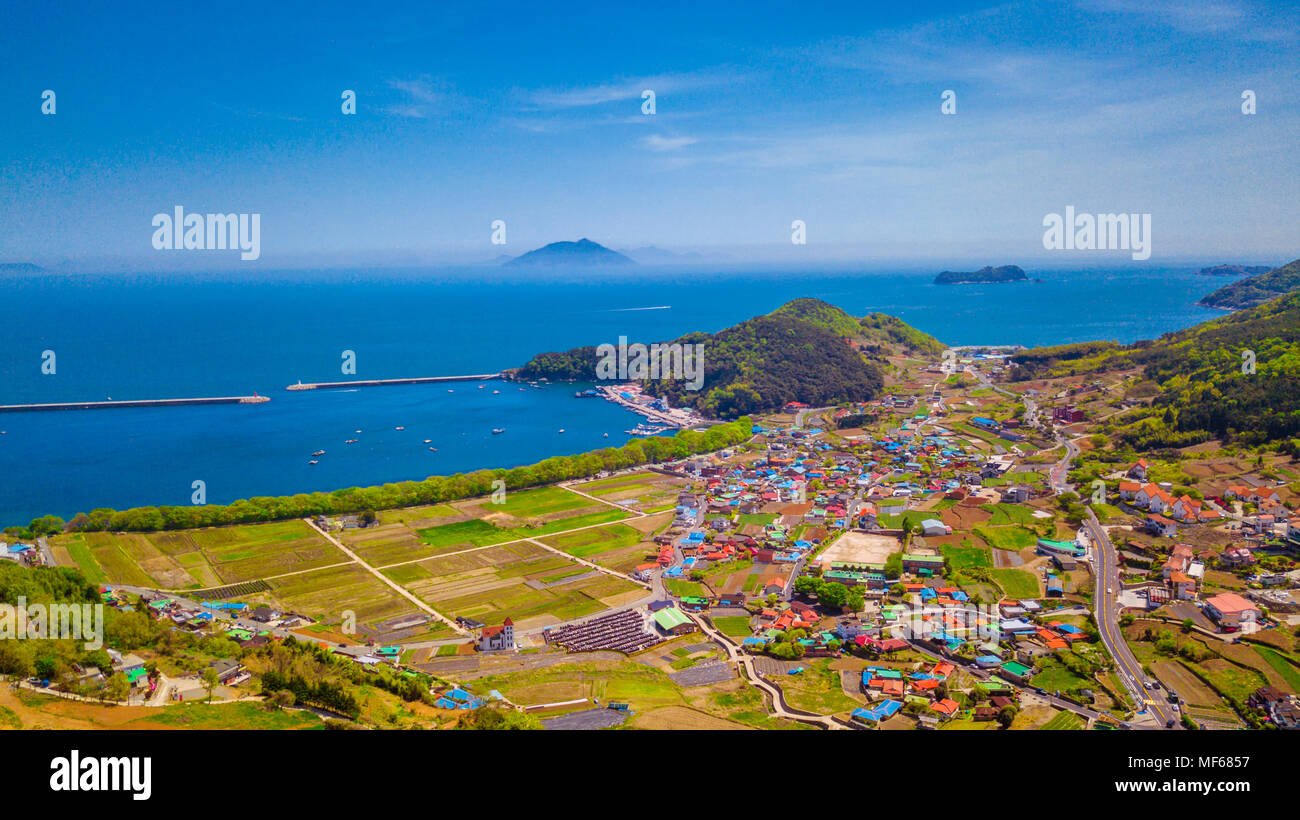Namhae german village hi-res stock photography and images - Alamy