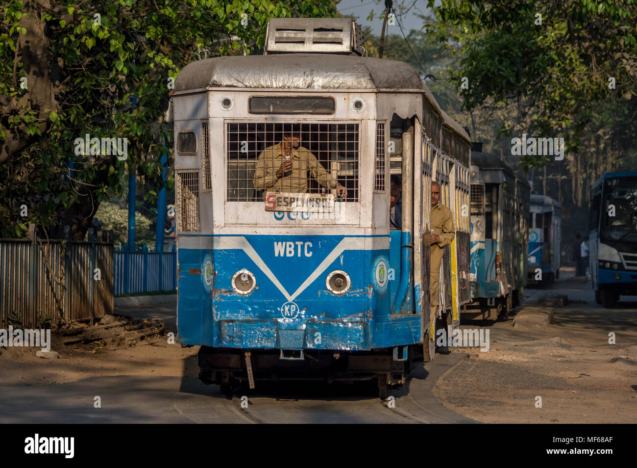 Kolkata heritage tram hi-res stock photography and images - Alamy