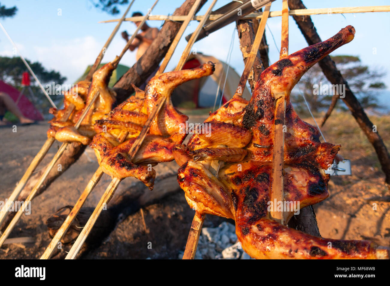 Barbecue chicken. Royalty high quality free stock image of bbq chicken ...