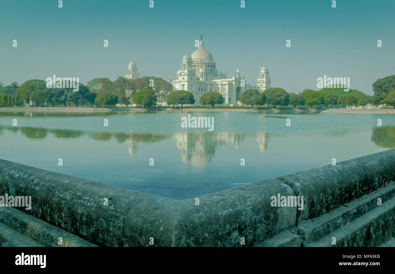 Victoria memorial india hi-res stock photography and images - Alamy