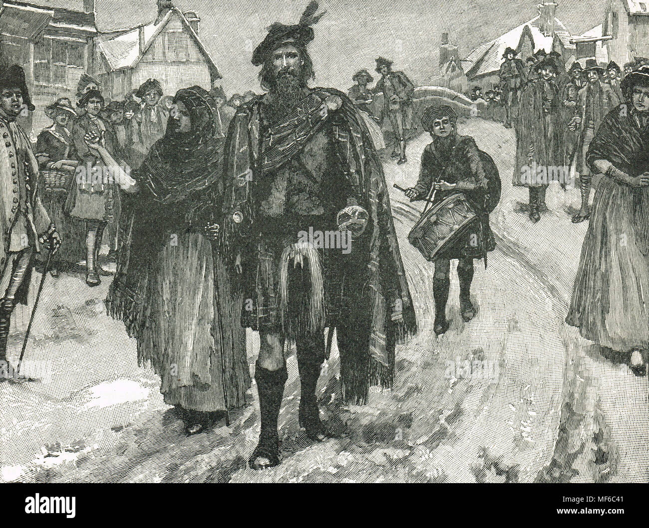 Jacobite army 1745 hi-res stock photography and images - Alamy