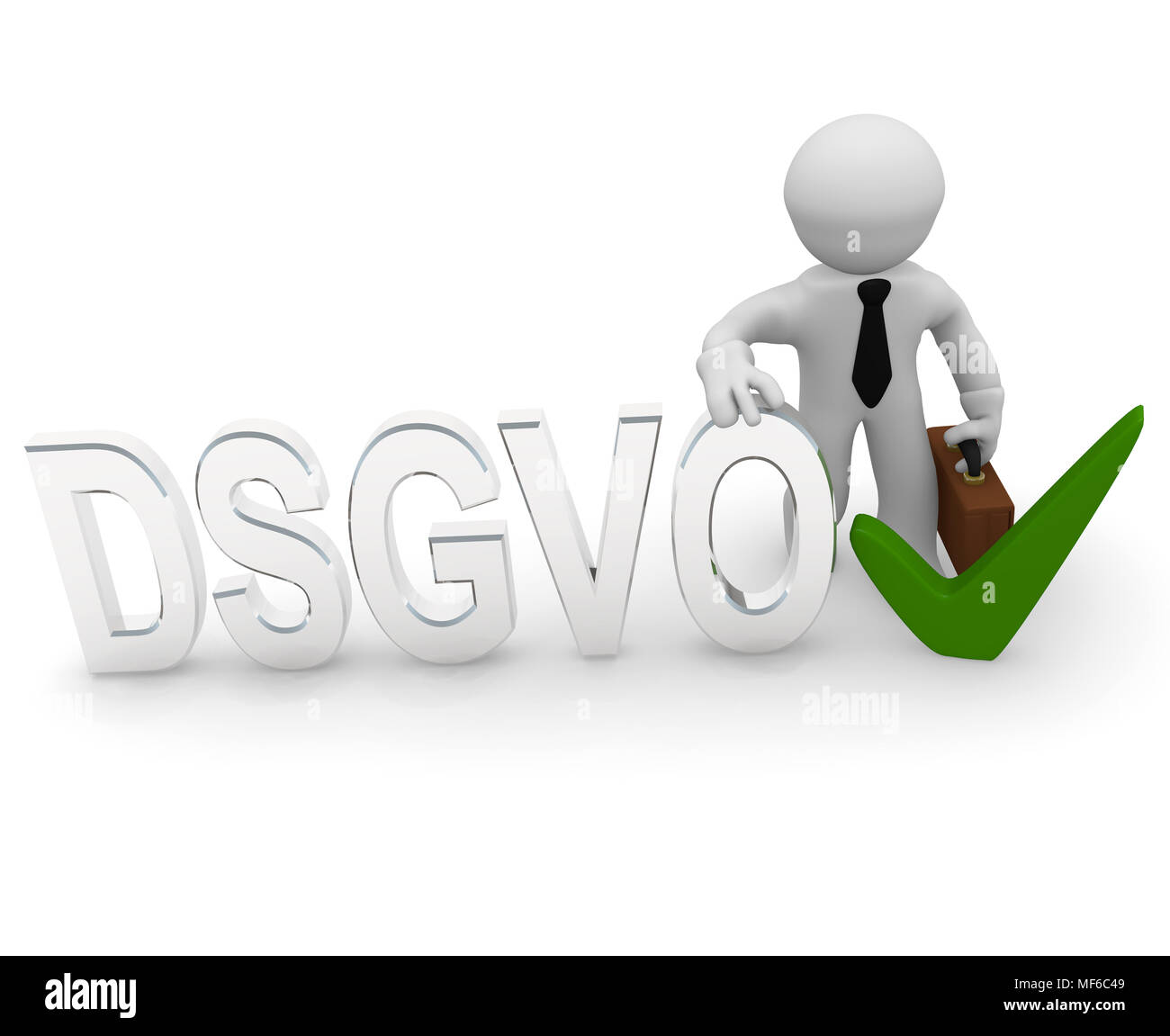 3d guy check mark hi-res stock photography and images - Alamy