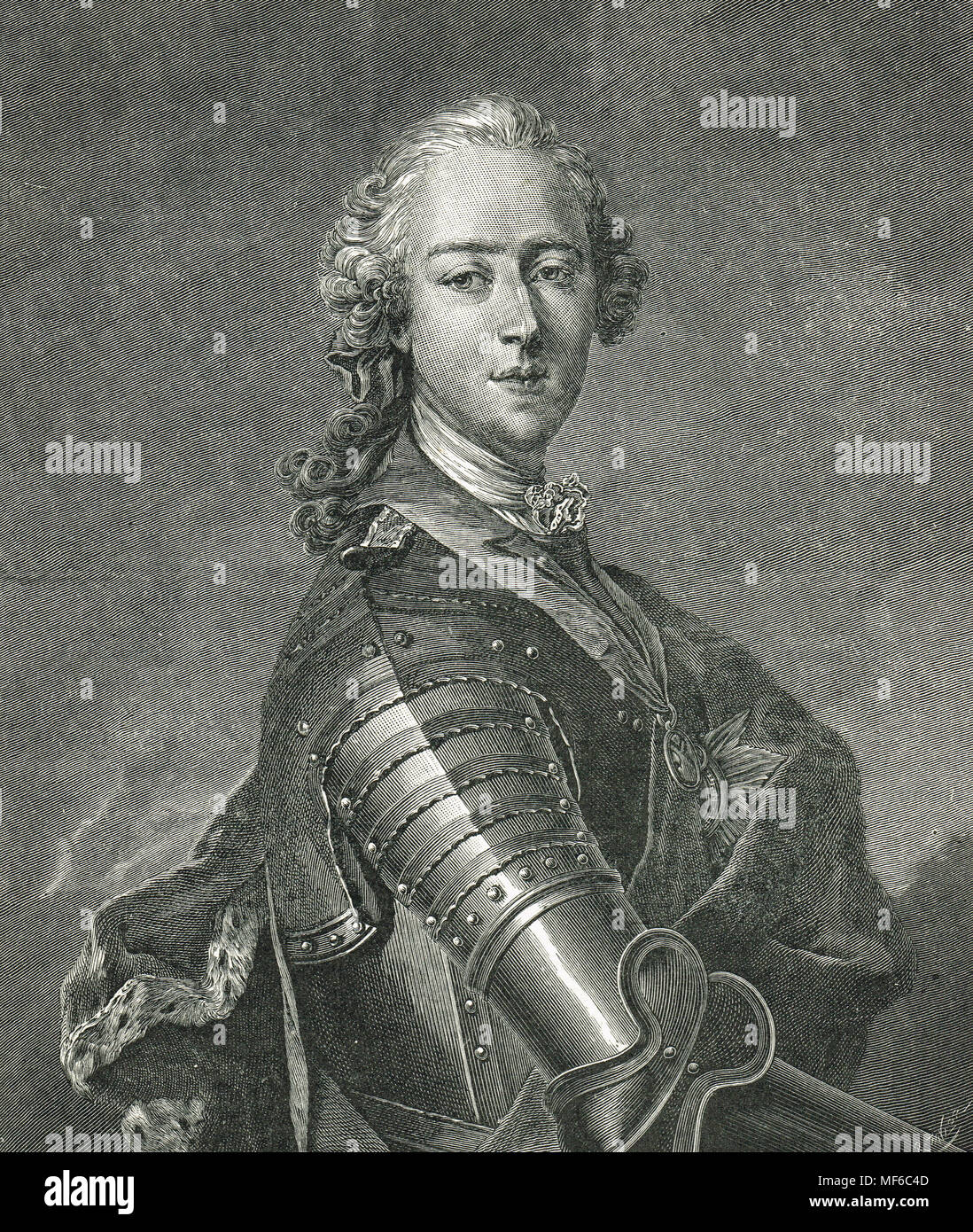 Charles Edward Stuart, The Young Pretender Stock Photo - Alamy