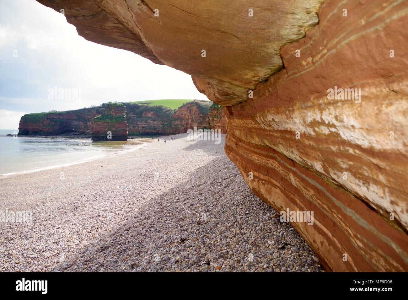 Overhaning Stratigraphy of Red Otter Sandstone Geology of the Jurassic ...
