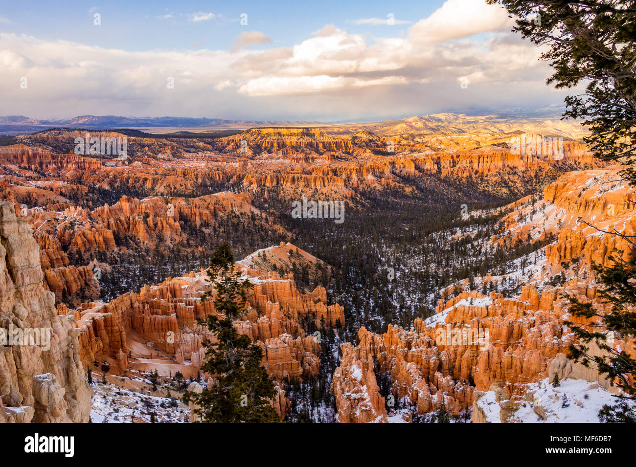 Bryce Canyon in Winter, Utah, USA Stock Photo - Alamy