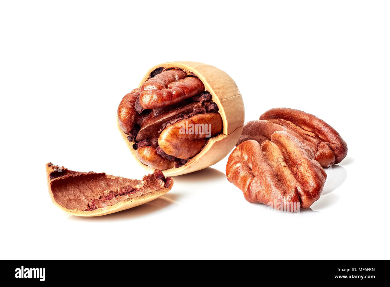 Whole pecan Cut Out Stock Images & Pictures - Alamy
