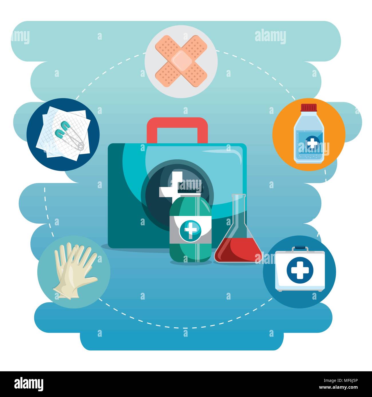 medical service set icons Stock Vector Image & Art - Alamy