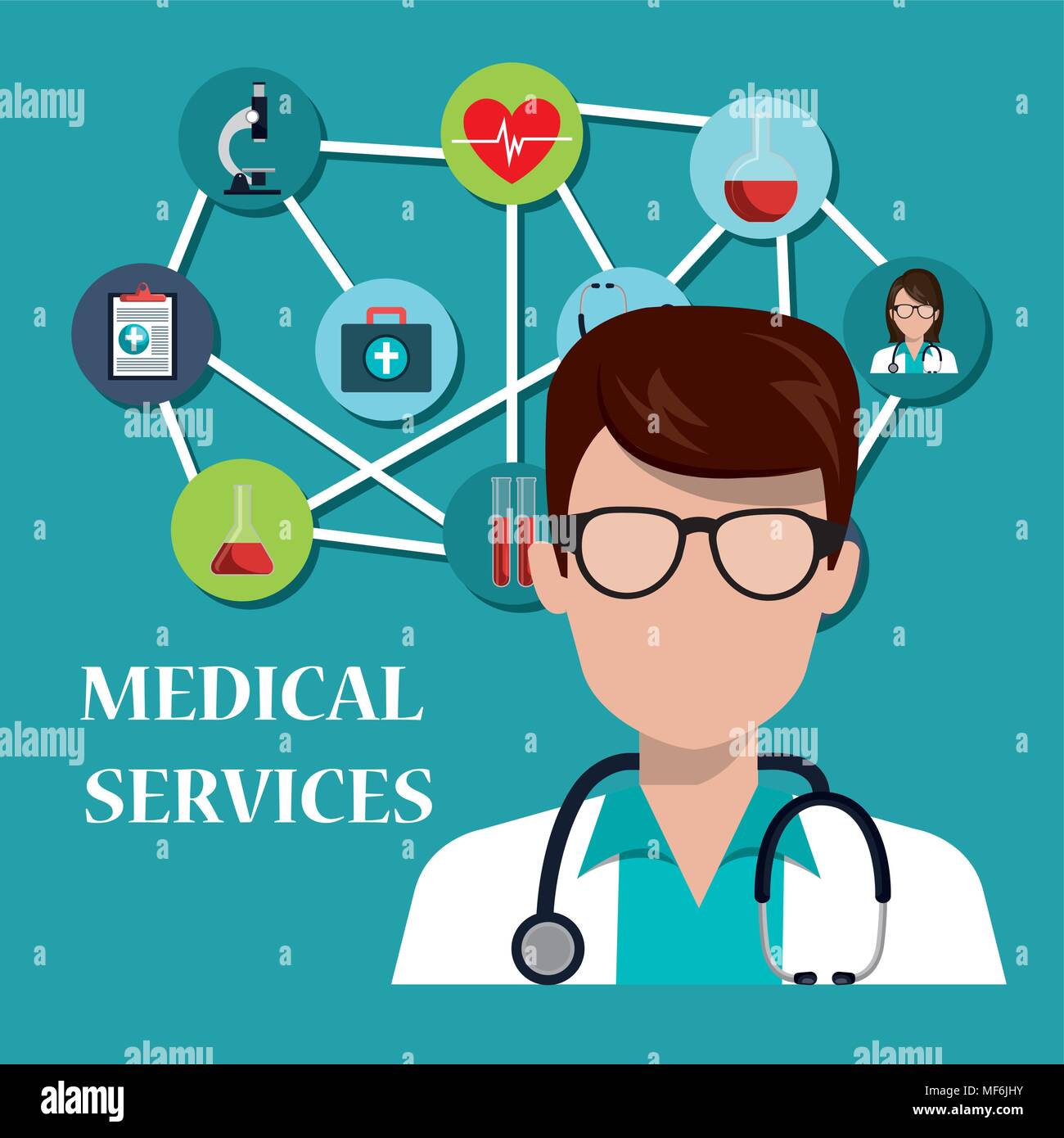 Doctor medical order vector hi-res stock photography and images - Alamy