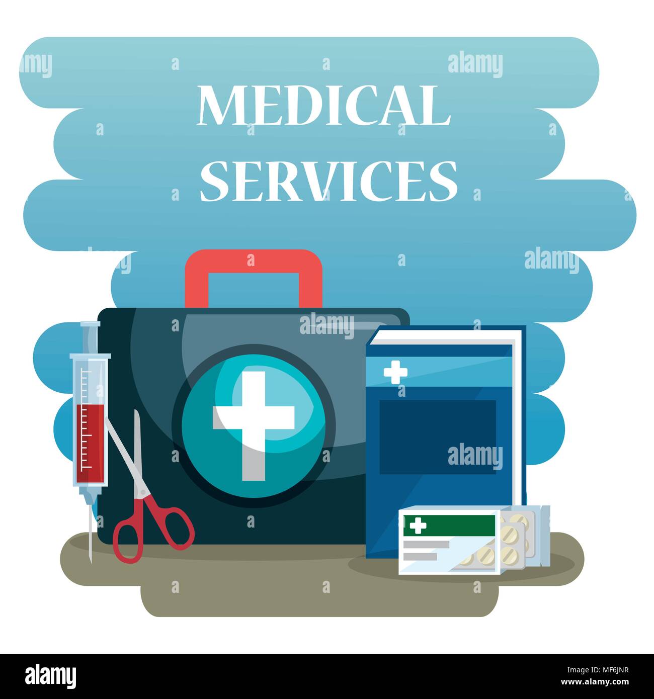 medical service set icons Stock Vector Image & Art - Alamy
