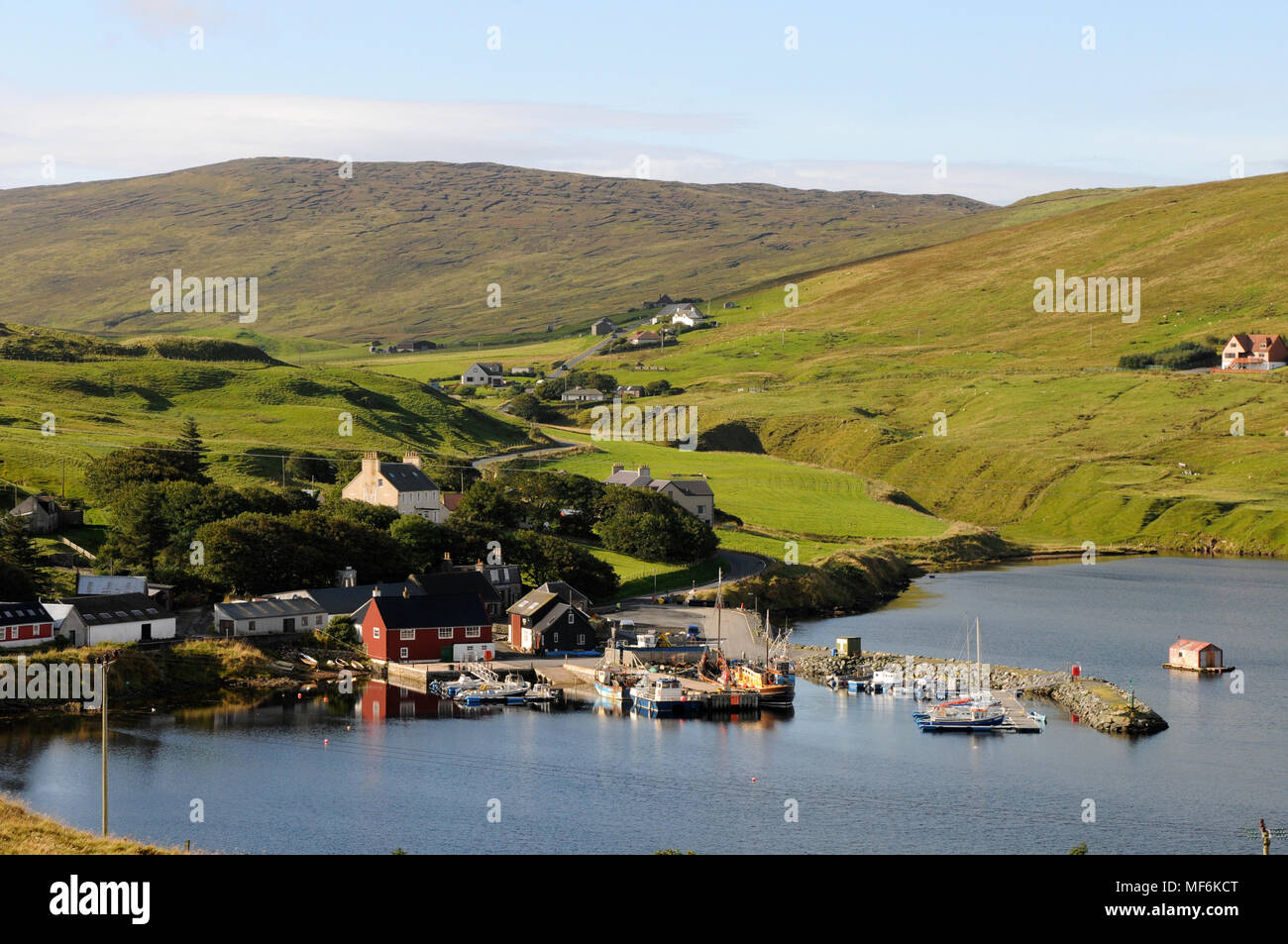 Shetland voe harbour hi-res stock photography and images - Alamy