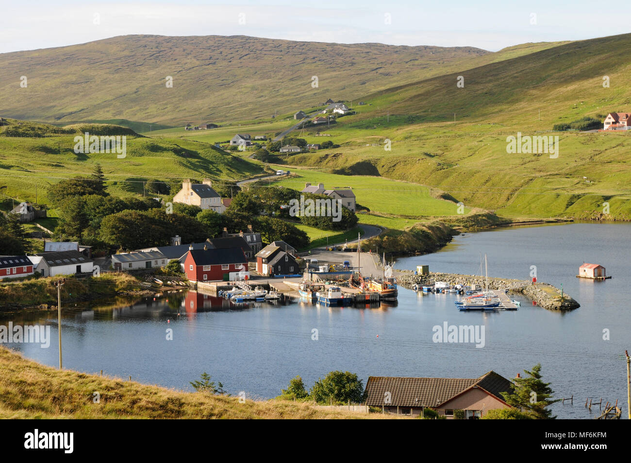 Shetland voe harbour hi-res stock photography and images - Alamy