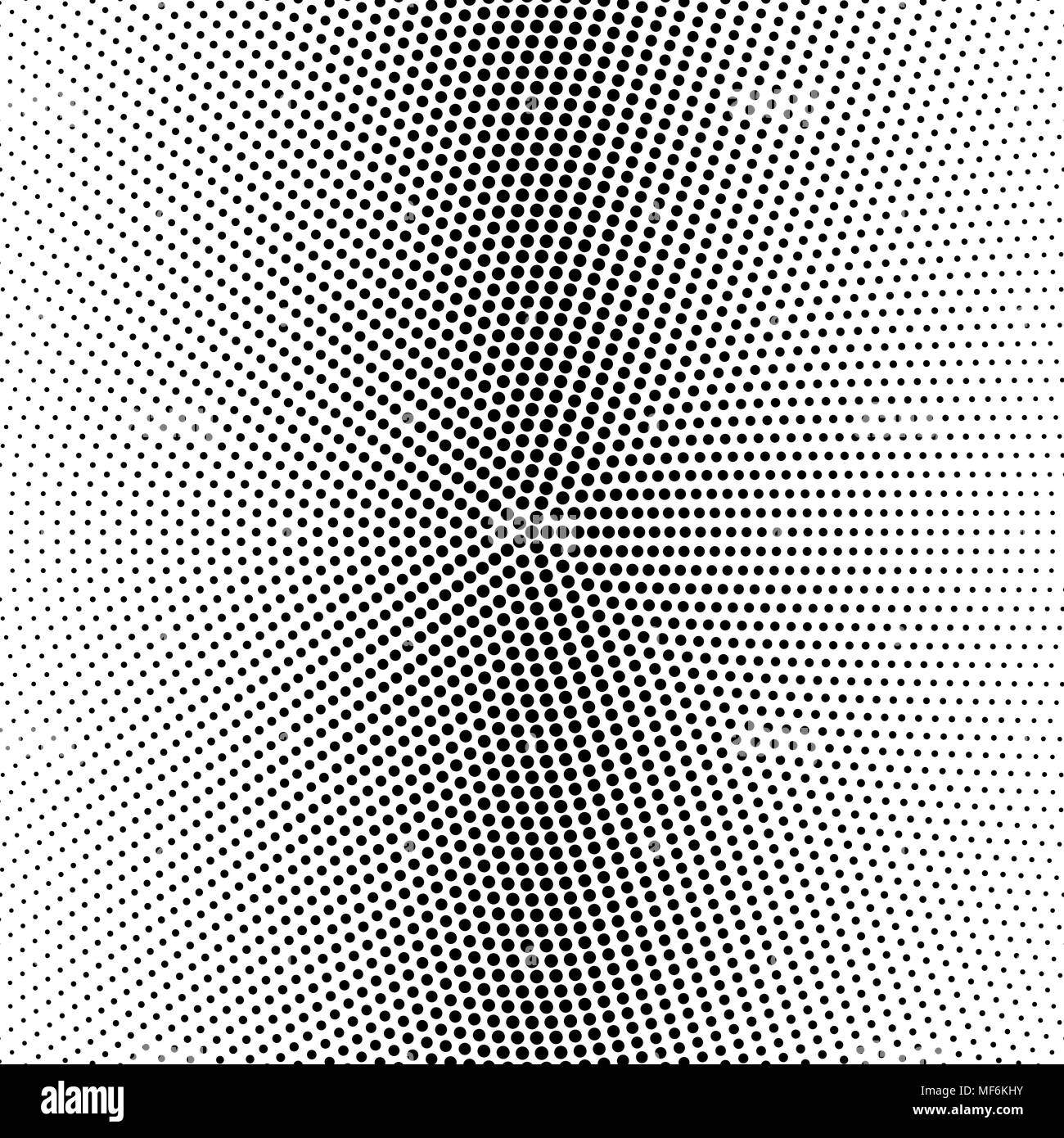 Abstract dotted background. Vector round shapes seamless pattern ...