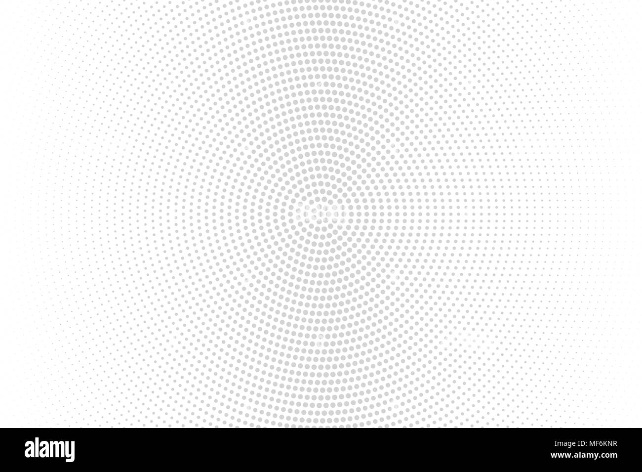 Abstract dotted background. Vector round shapes seamless pattern. Halftone circles effect ...