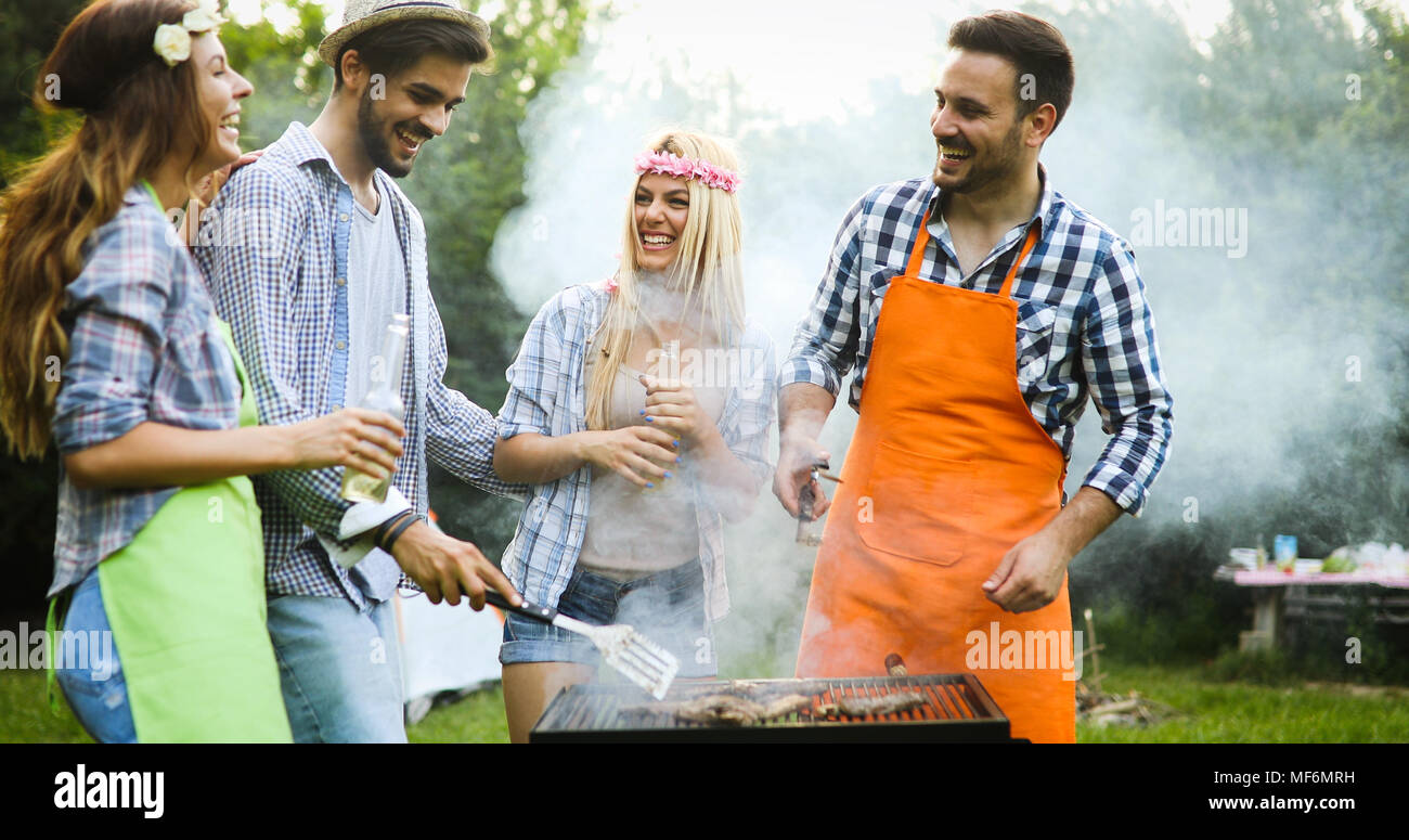 Party in nature hi-res stock photography and images - Alamy