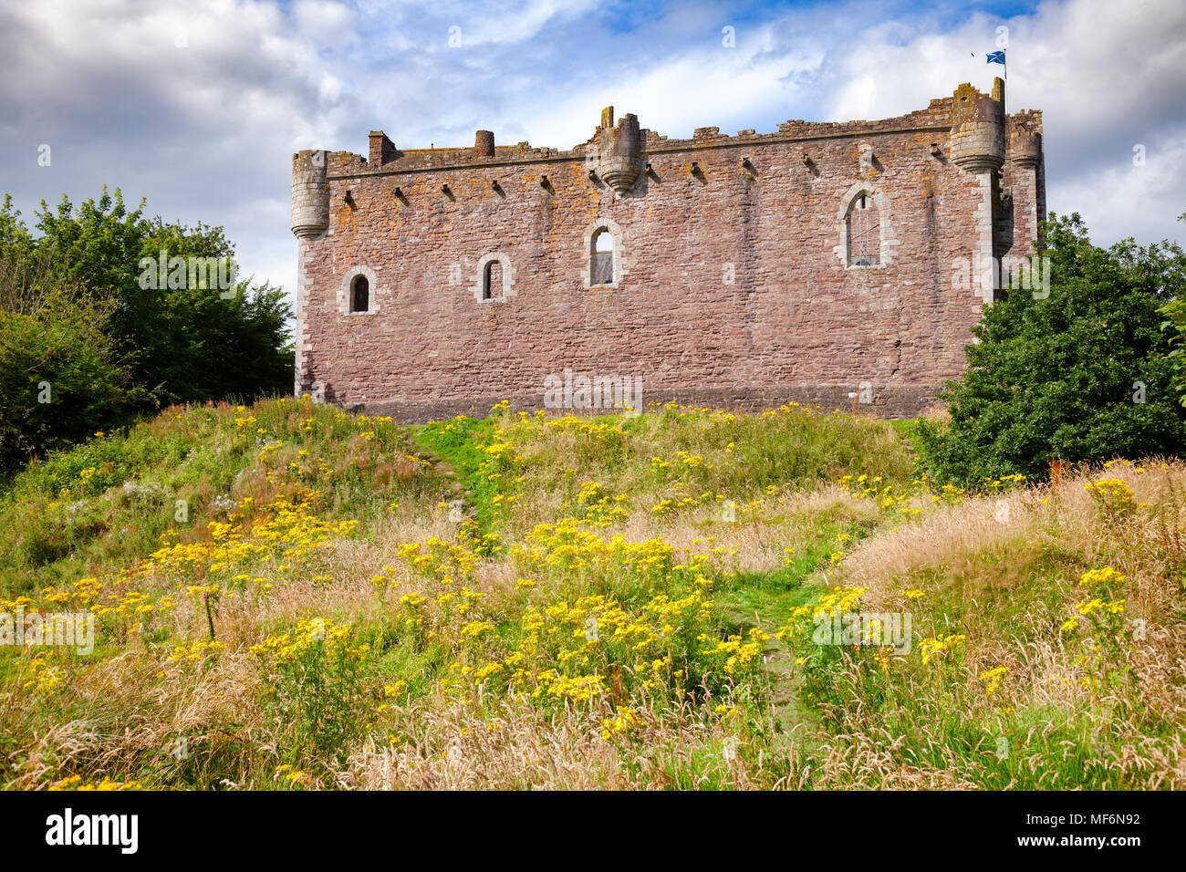 Medieval Doune Castle, Stirling district of central Scotland, UK ...