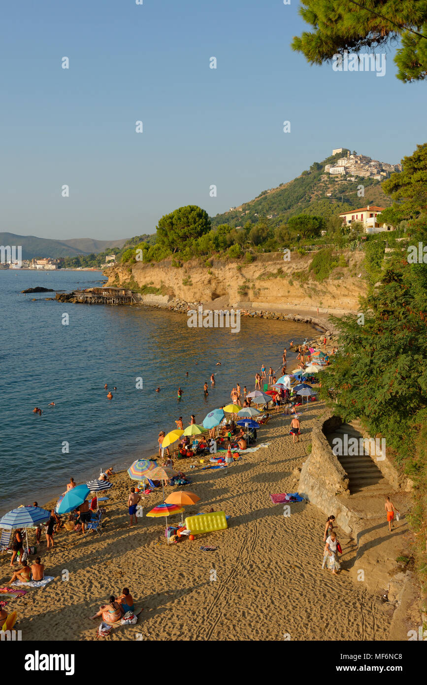 Beach, San Marco di Castellabate, Cilento National Park, Province of ...
