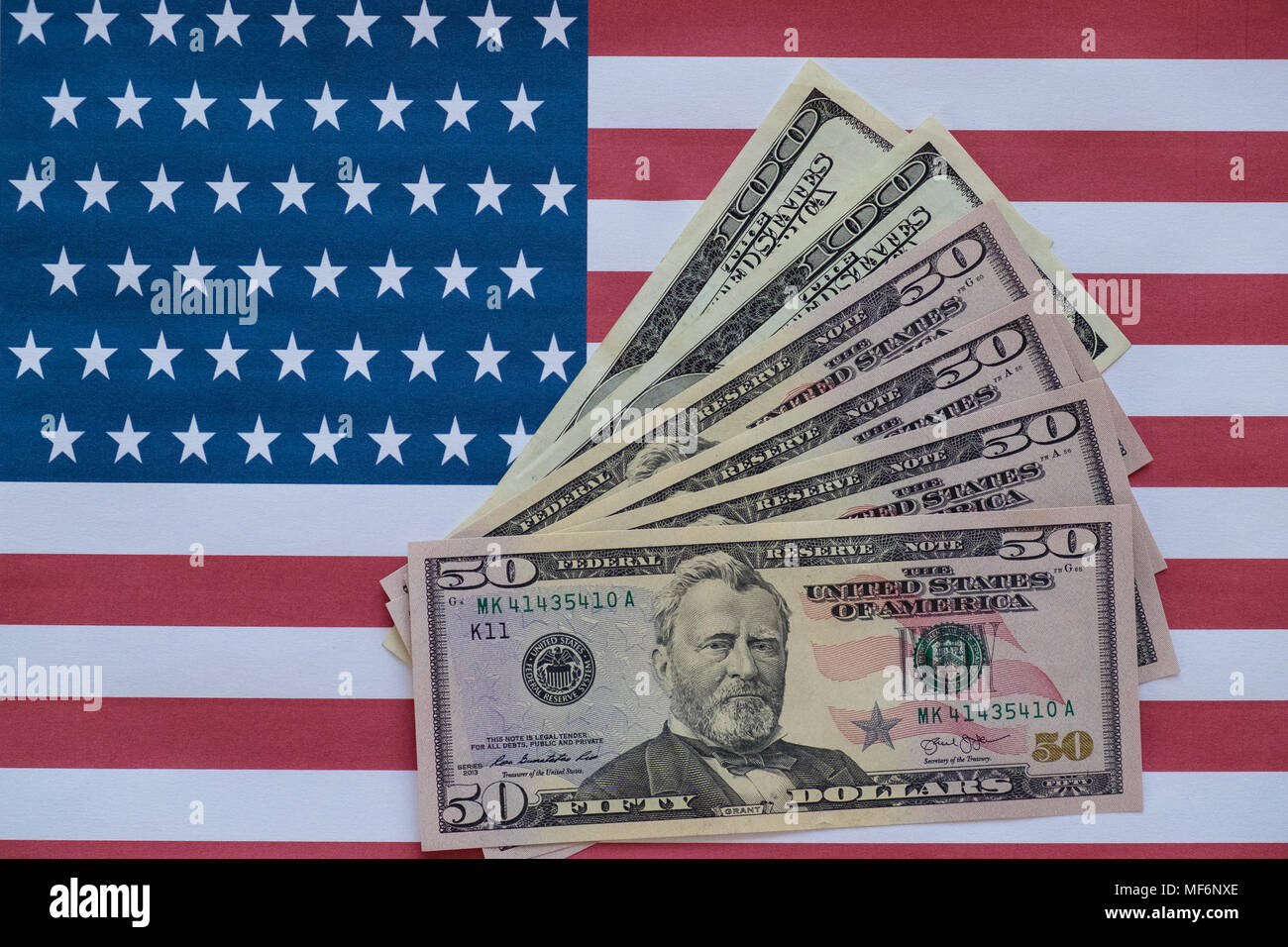 American dollar bill flag hi-res stock photography and images - Alamy