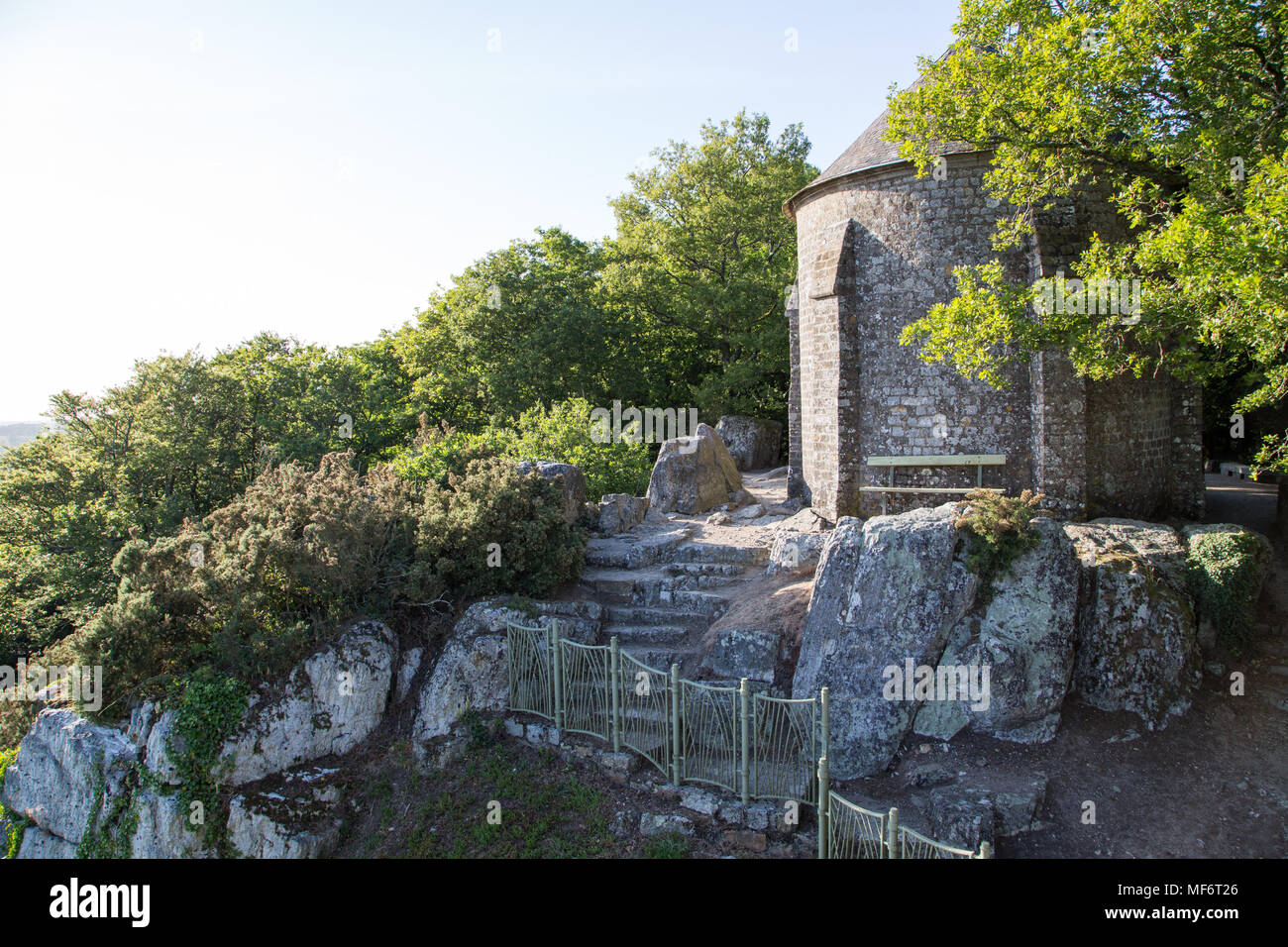 War memorial and viewpoint at Mortain, Normandy France Stock Photo - Alamy
