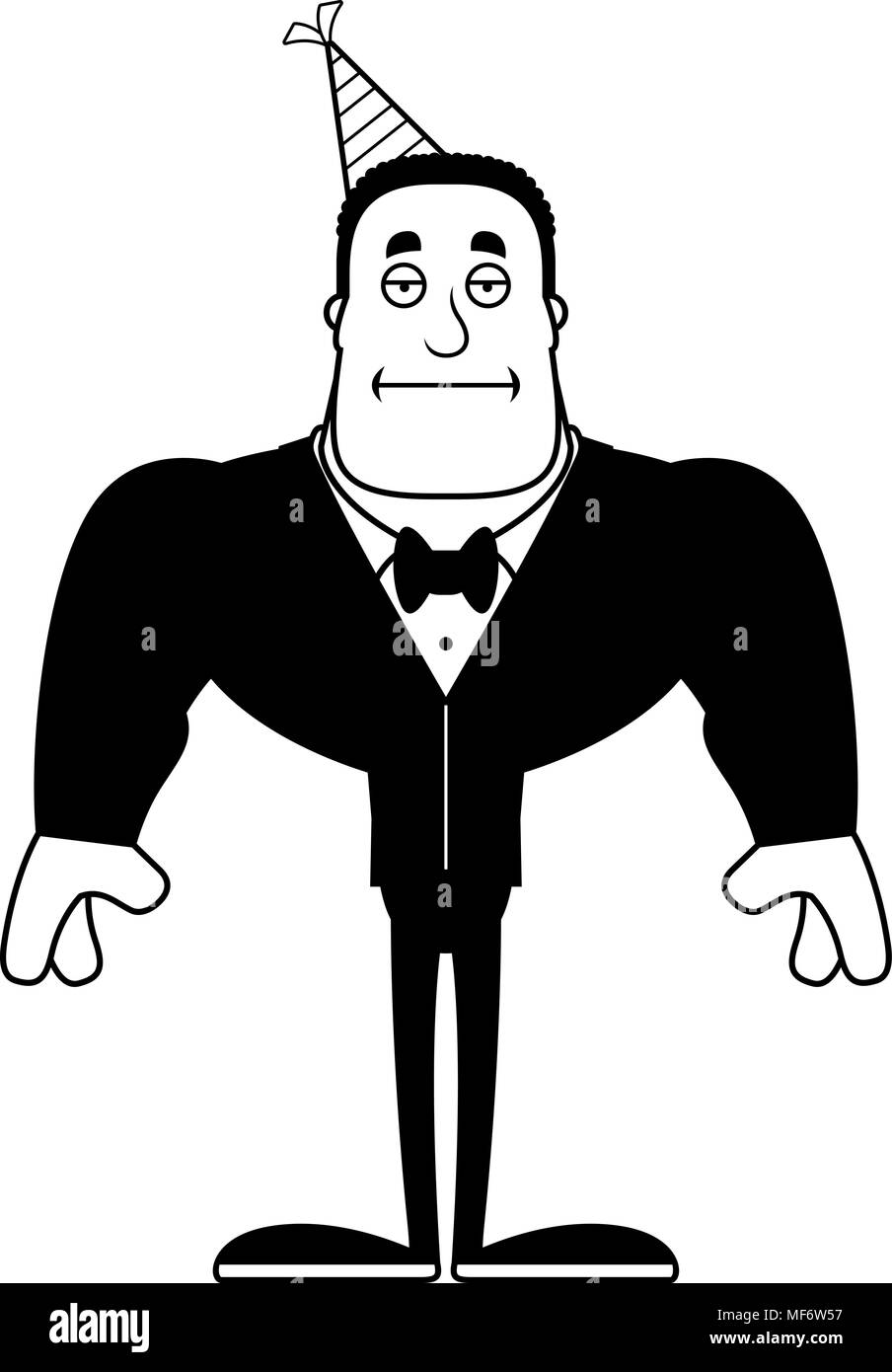 A cartoon partygoer looking bored Stock Vector Image & Art - Alamy