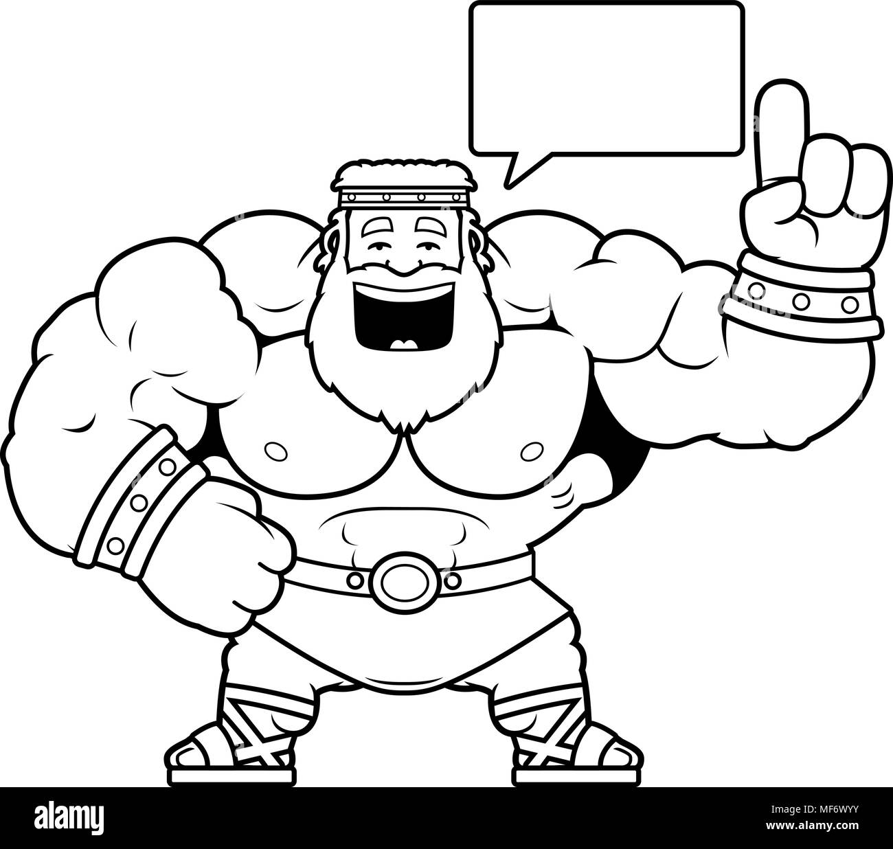 A cartoon illustration of Zeus talking Stock Vector Image & Art - Alamy