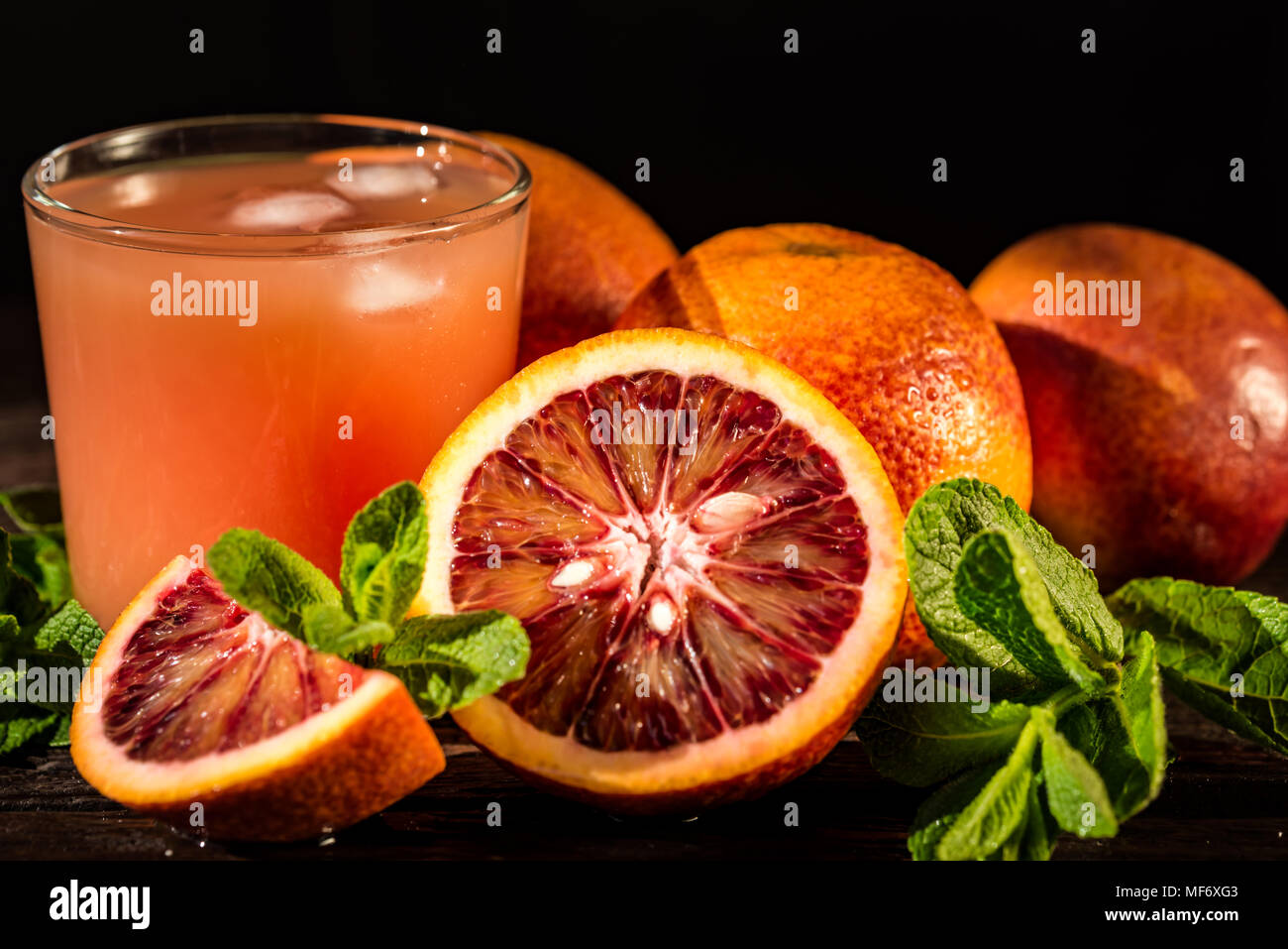 Freshly squeezed blood orange juice hi-res stock photography and images ...