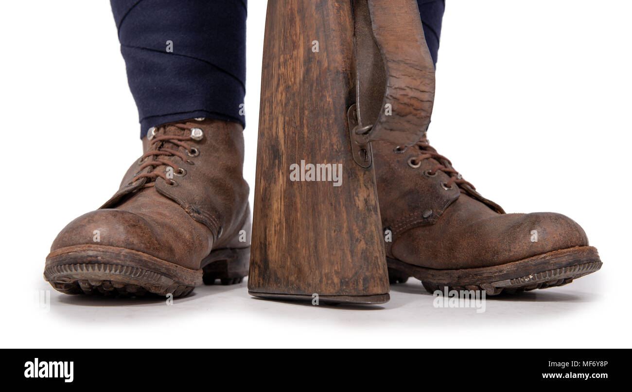 Soldiers shoes hi-res stock photography and images - Alamy