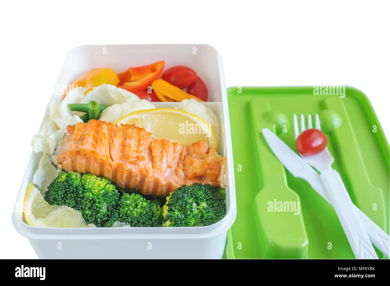 Children and school lunch and salad hi-res stock photography and images ...