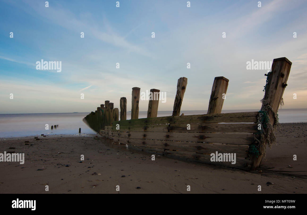Sunny Walk on the Beach Stock Photo - Alamy