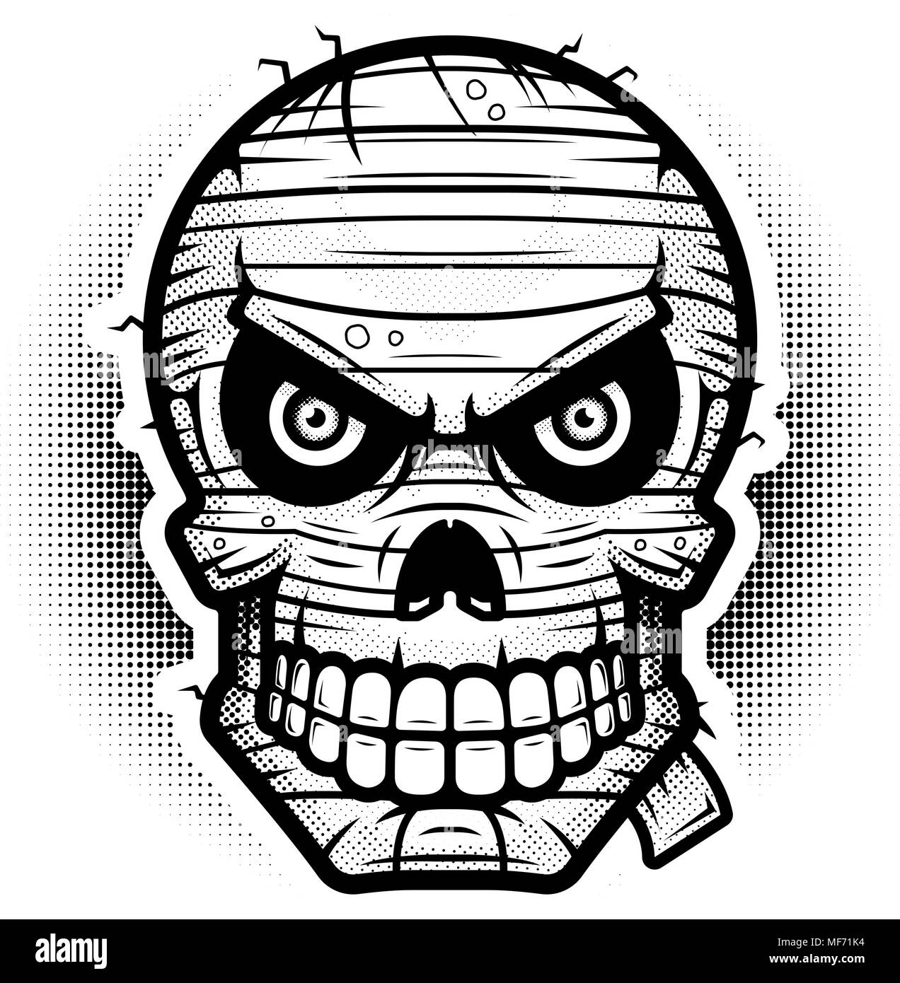 Evil undead Stock Vector Images - Alamy