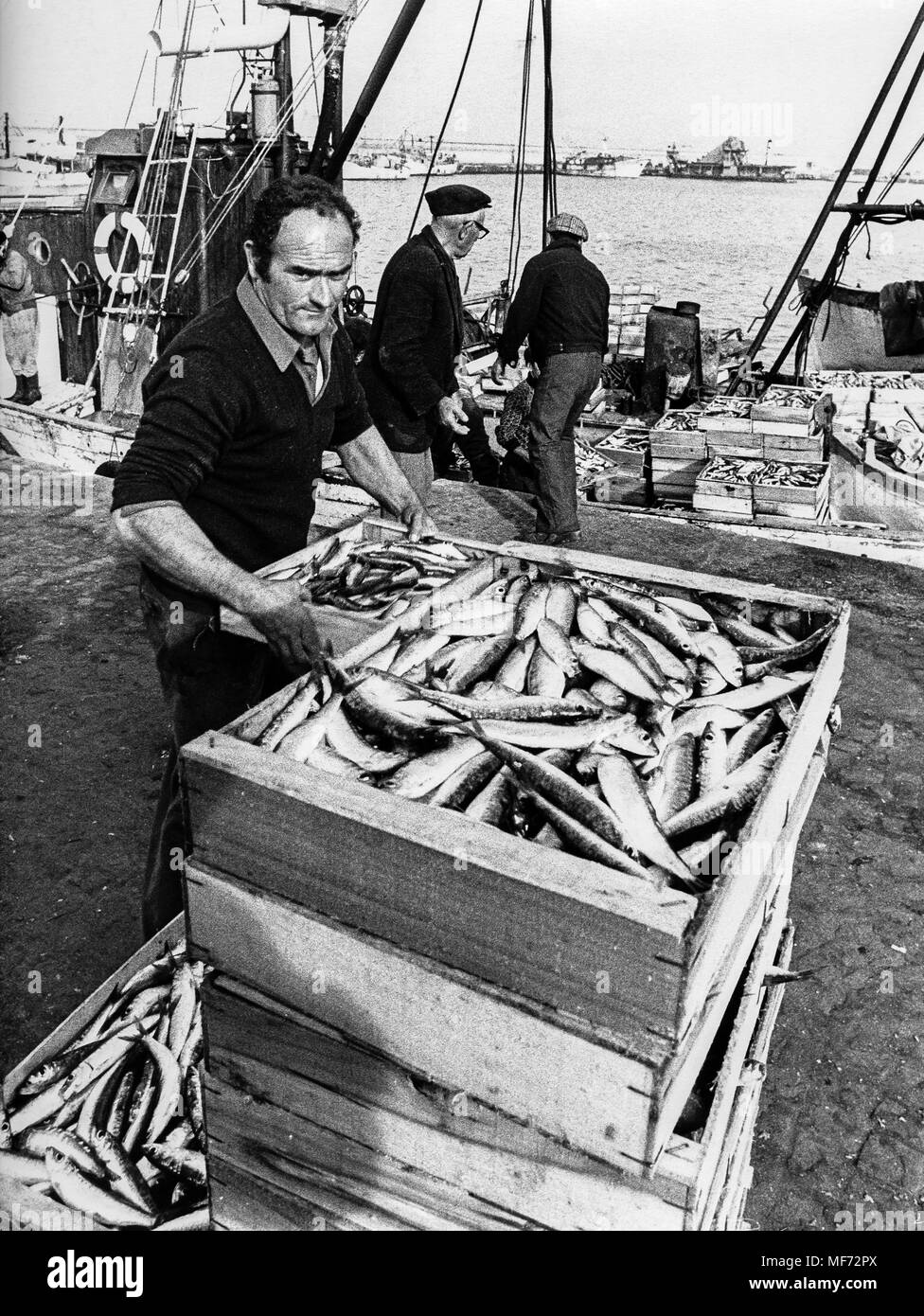 fishermen, italy, 70s Stock Photo - Alamy