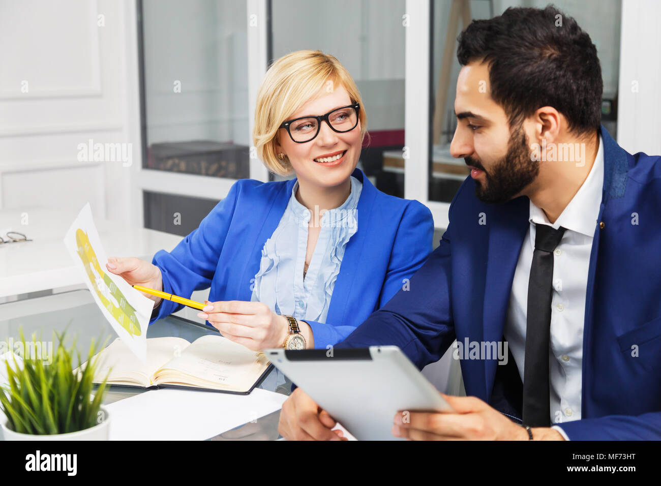 The Marketing Team Stock Photo - Alamy