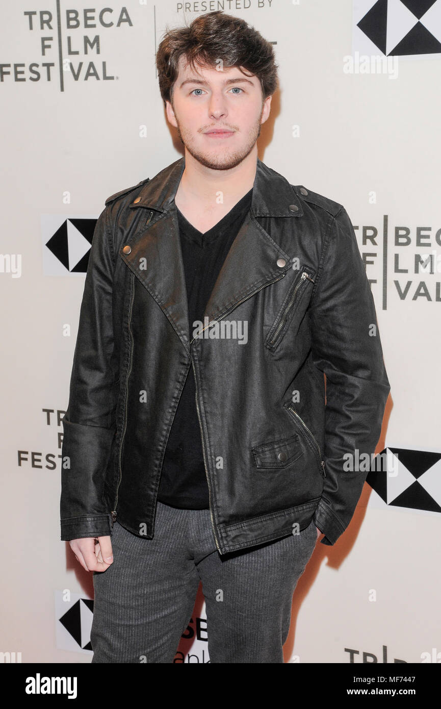 New York, NY - April 22, 2018: Dalton Harrod attends premiere of The ...