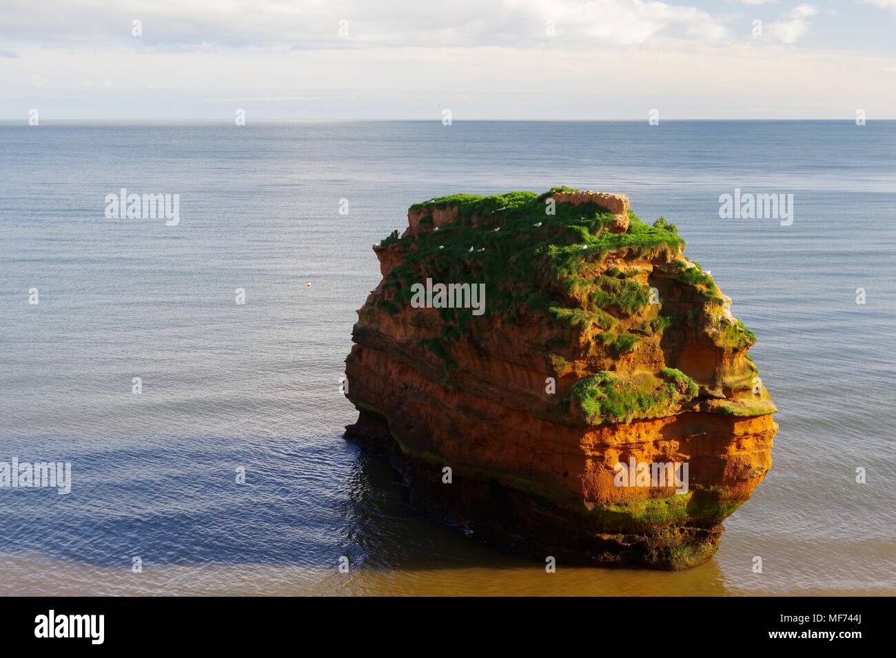 Red Sandstone Sea Stacks and Cliffs of the Jurassic Coast World ...