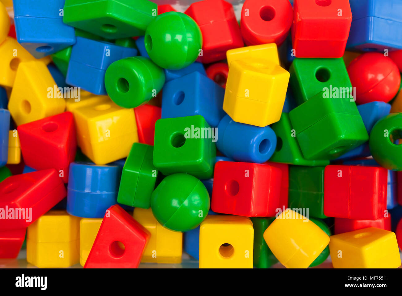 Different colored plastic blocks hi-res stock photography and images ...