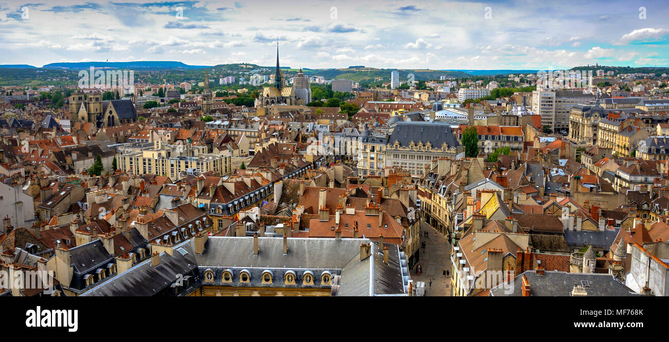 City View Dijon France Stock Photos & City View Dijon France Stock ...