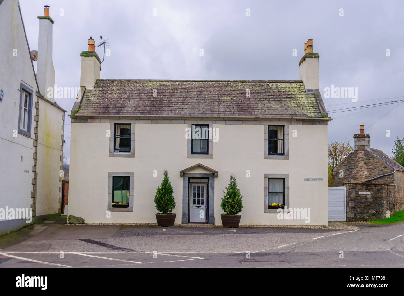 Front elevation of a dwelling house on Horatio Square in Gatehouse Of ...