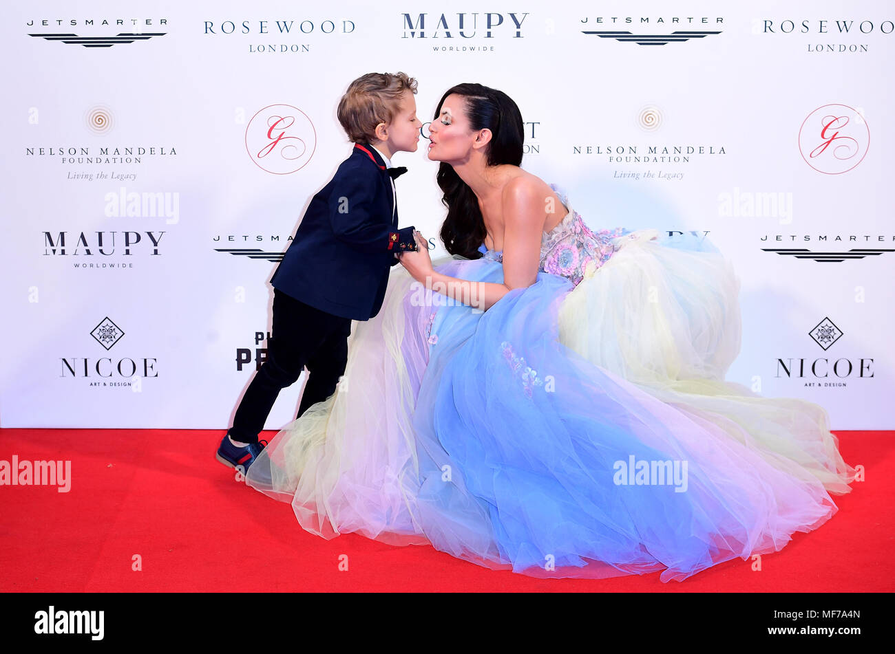 Caterina Lopez attending the Nelson Mandela Global Gift Gala, at the ...