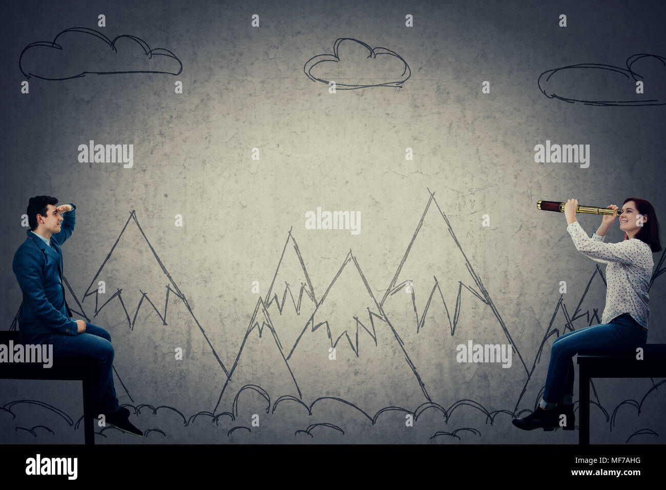 Searching for people hi-res stock photography and images - Alamy