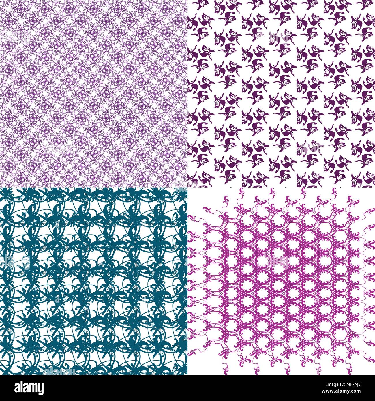 Set of pattern. Modern stylish texture. Repeating abstract background ...