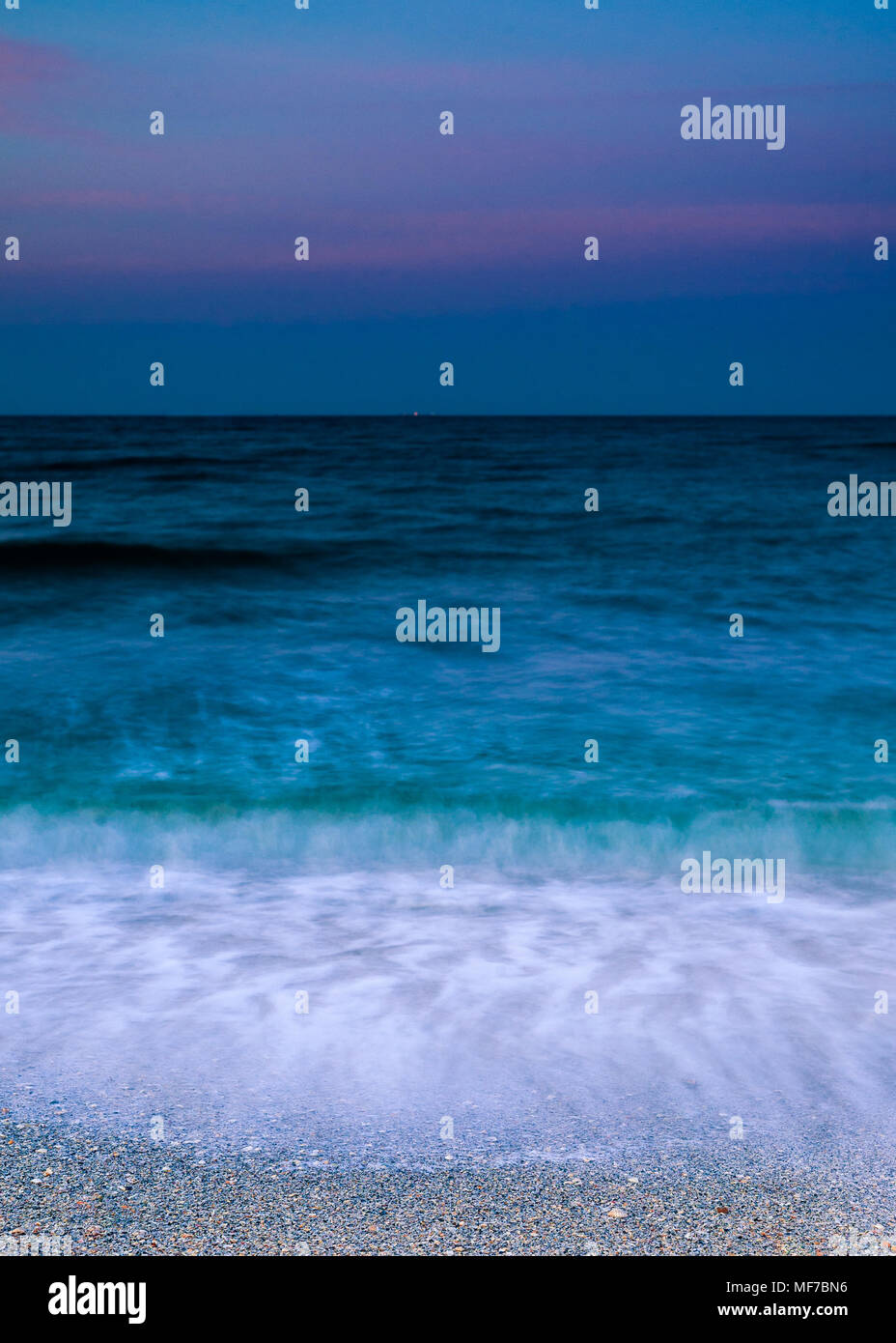 One late afternoon at the beach just east of the recreational center of ...